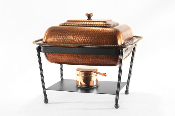 Chafer, 4.75qt. Hammered Copper – Party Tents & Events | Santa Rosa, CA ...